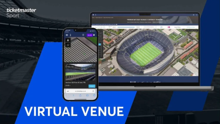 Ticketmaster lanza Virtual Venue para visualizar el asiento - Alternativo