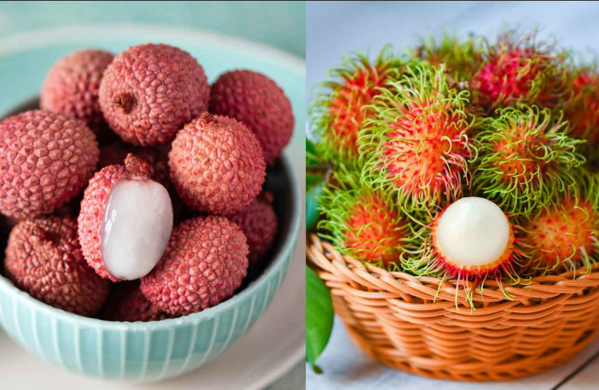 Rambután o Lichi: Guía completa para diferenciar estas frutas