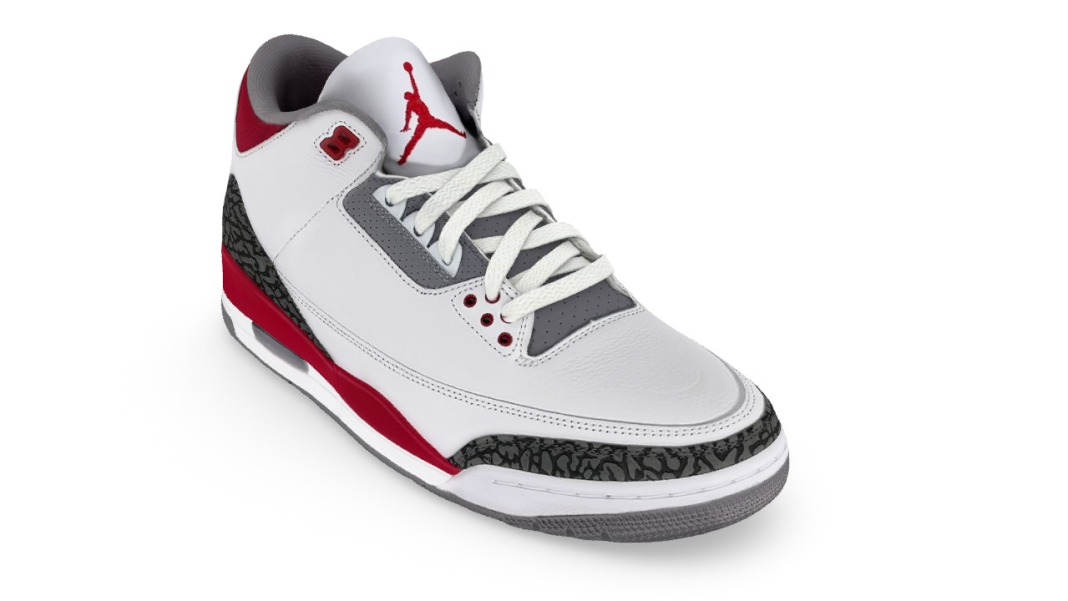 Jordan logo aparece en los Air Jordan III y se vuelve icónico