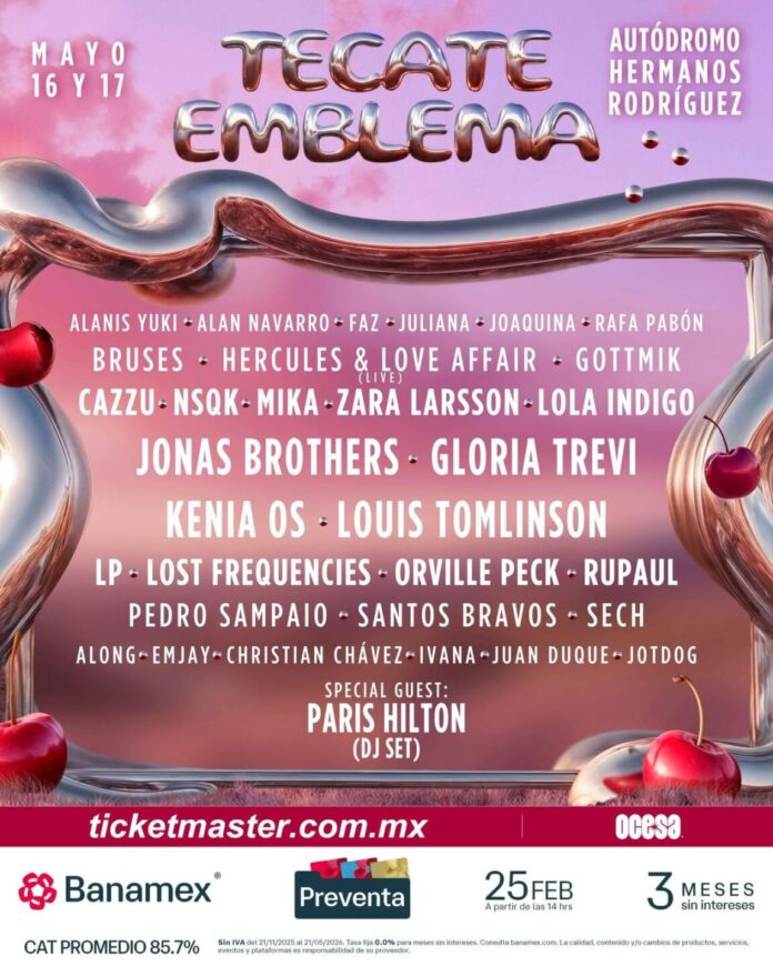 Tecate Emblema 2026 Guía Completa Del Festival Pop En México